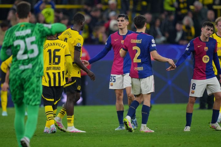 C1: le Barça résiste à Dortmund et retrouve le dernier carré