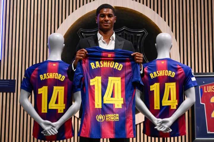 Football: Marcus Rashford signe à Barcelone en prêt